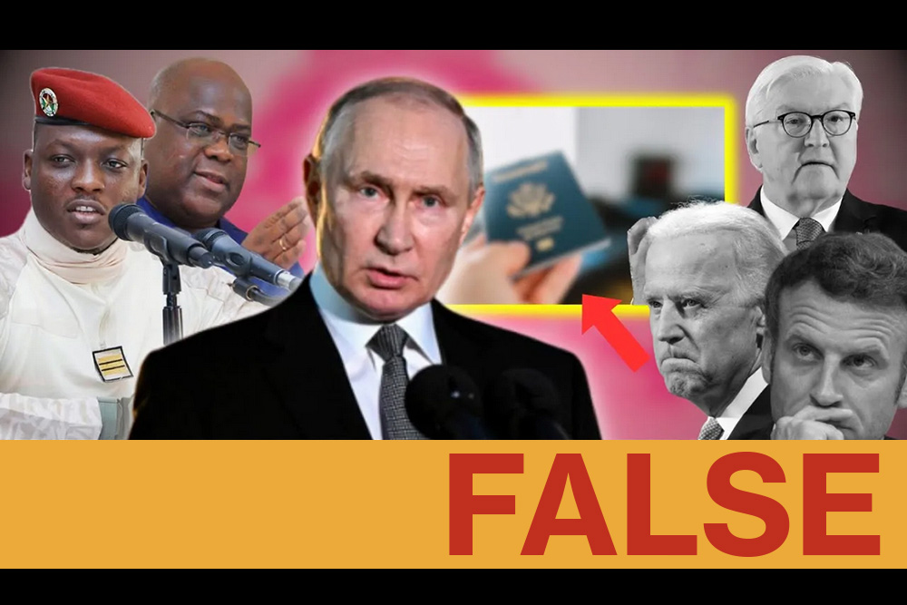 Russia now visa-free for all 55 African states? No, only six countries ...