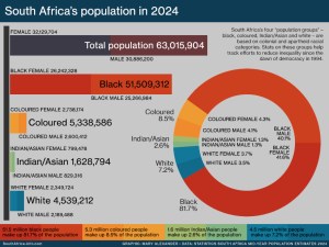 Infographic: South Africa's population in 2024 - South Africa Gateway