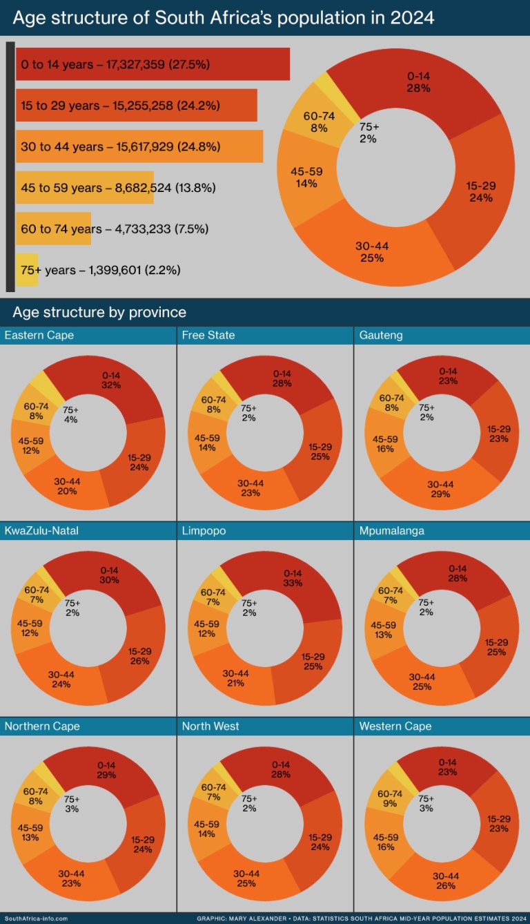 Infographic: The population of South Africa's nine provinces - South ...